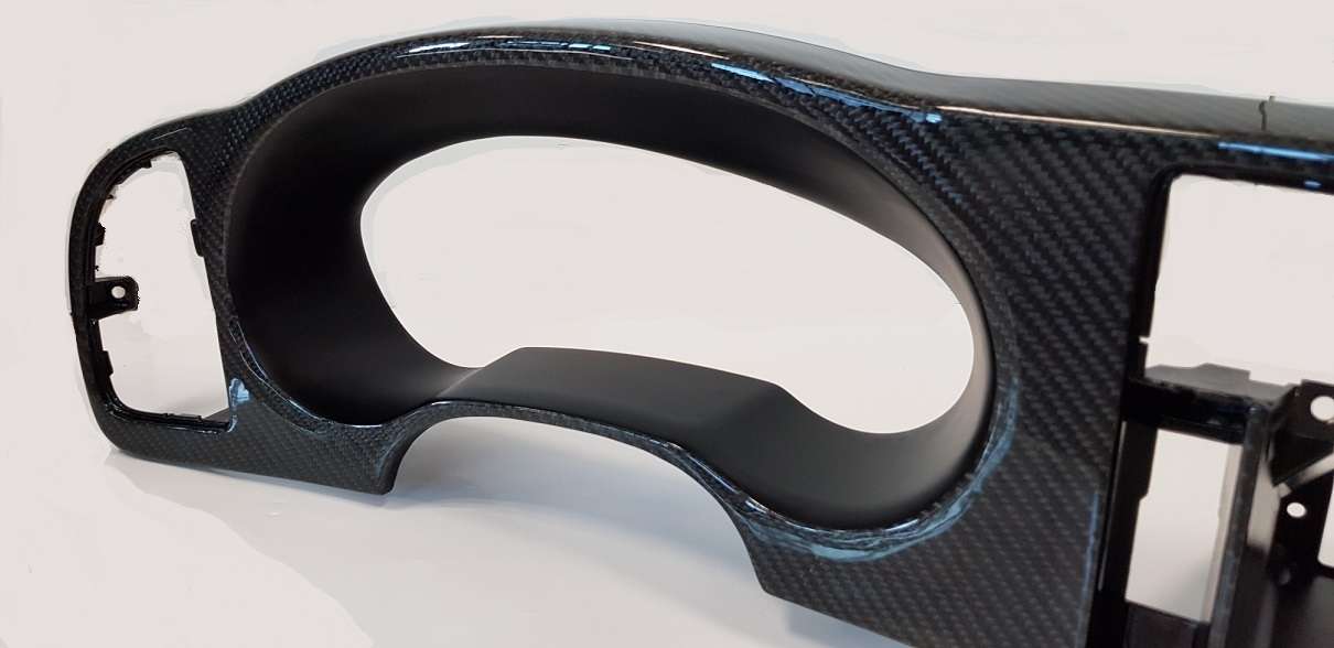 Real carbon dashboard saab 9.3 II 2008-2012 - RBM Saab Parts
