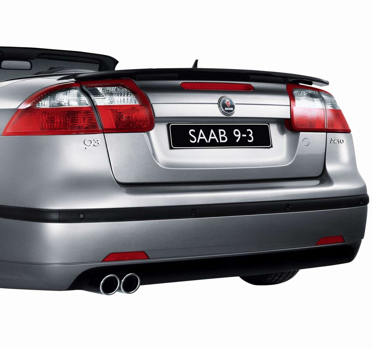 Rear spoiler for saab 9.3 convertible 2004-2007 - RBM Saab Parts