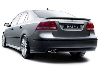 Rear spoiler for saab 9.3 II Aero 2003 and up - RBM Saab Parts