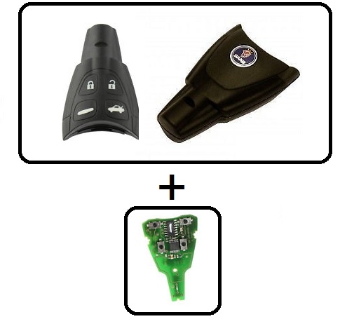 SAAB Key Remote control for saab 9.3 2003-2012 - RBM Saab Parts