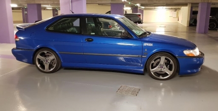 Complete set of 4 FORGED SAAB SVO wheels in 18 for saab 900,9.3 and 9.5 ...